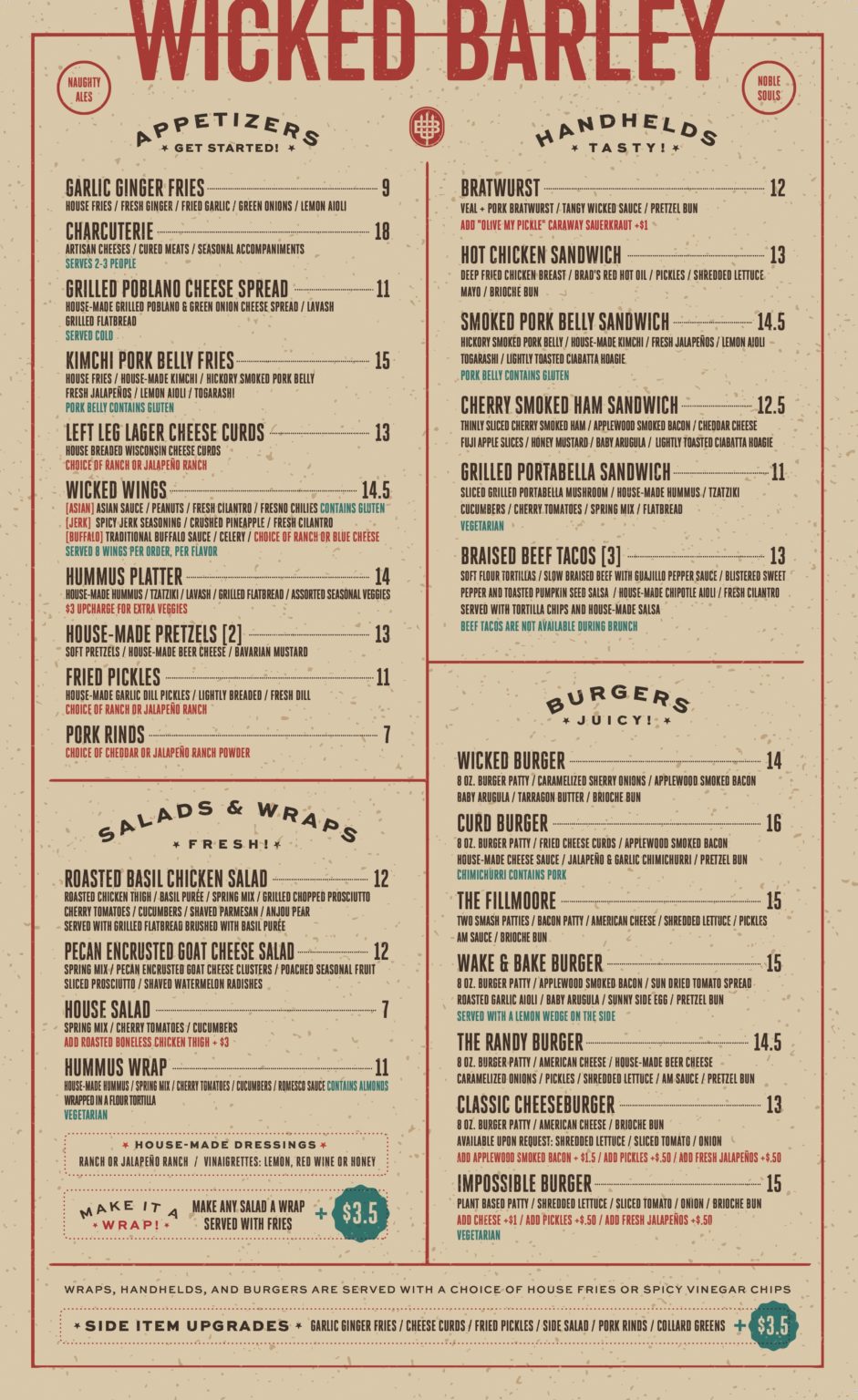 Food | Wicked Barley